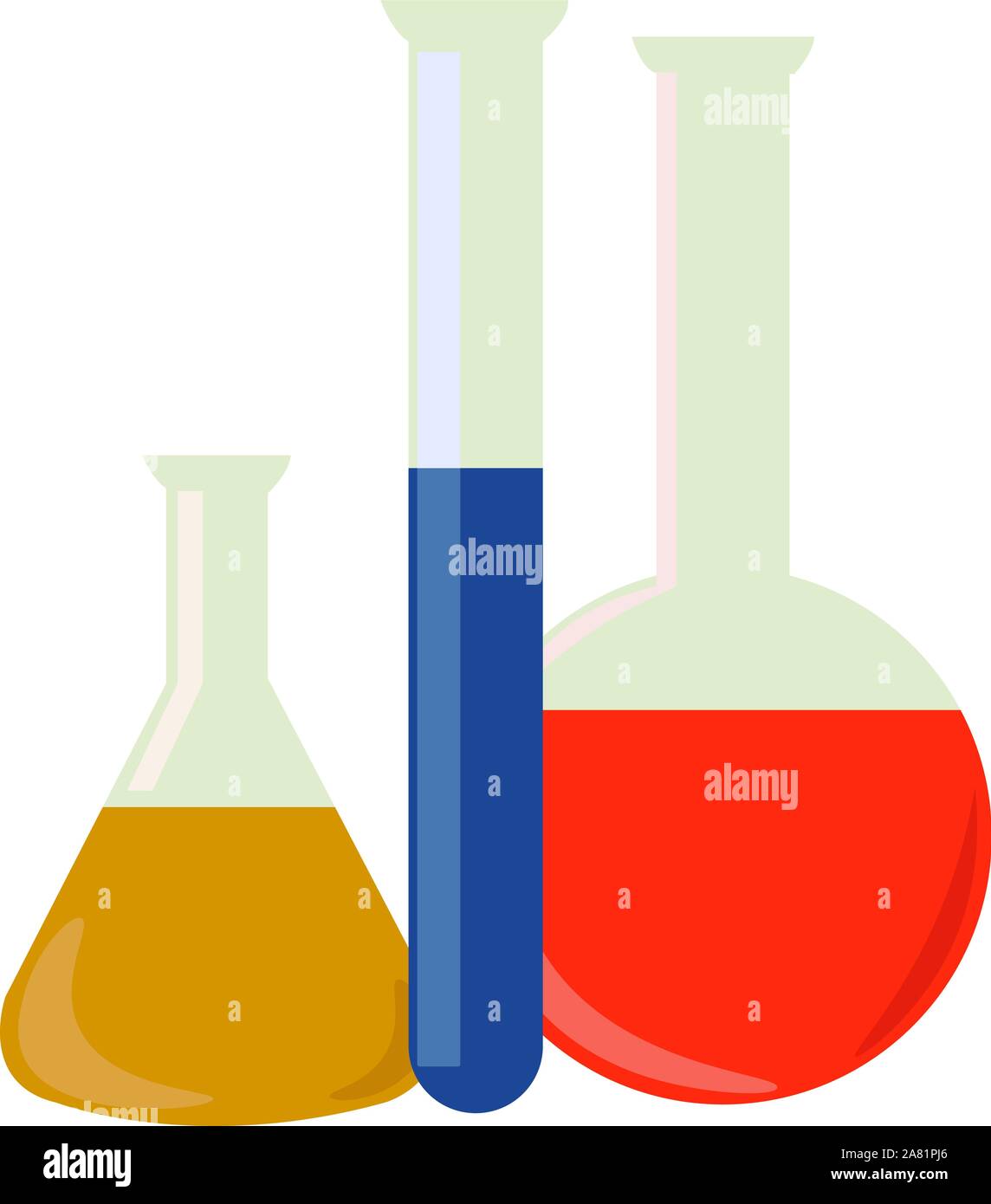 Tubes à essai Banque d'images vectorielles - Alamy