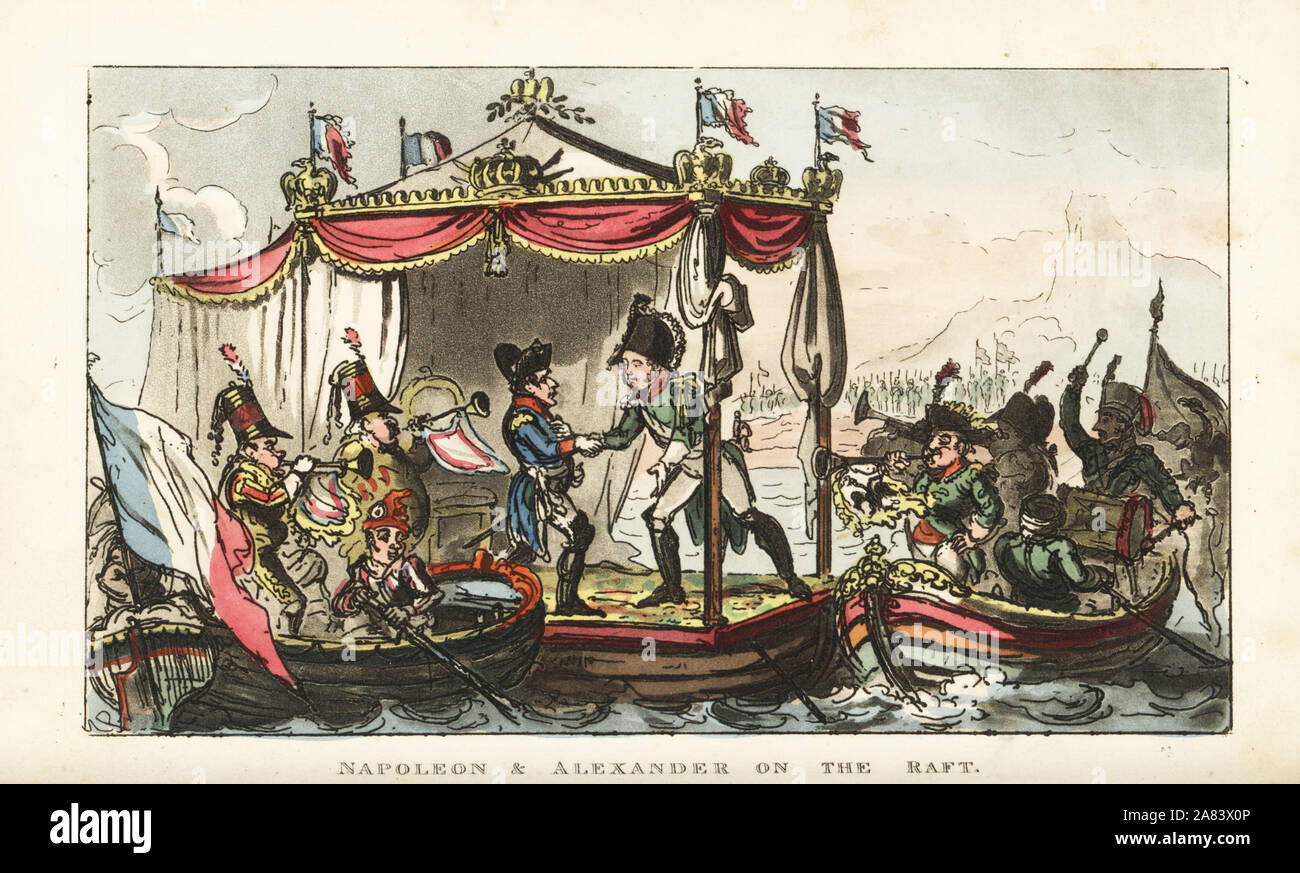 Treaty of tilsit 1807 Banque de photographies et d’images à haute ...