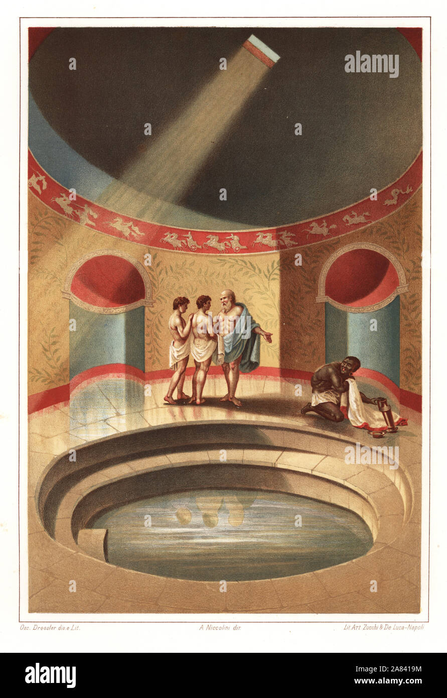 Frigidarium Romain Banque d'image et photos - Alamy