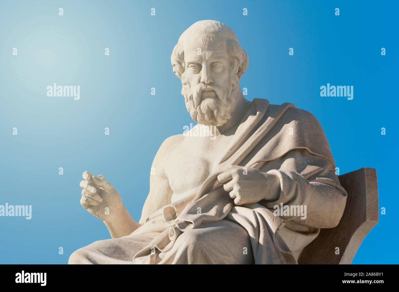 Statue de platon le penseur Banque de photographies et d’images à haute ...