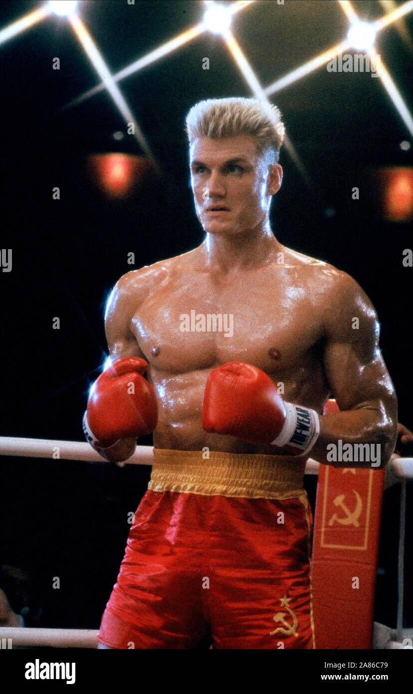 Dolph Lundgren Rocky Iv 1985 Banque d'image et photos - Alamy