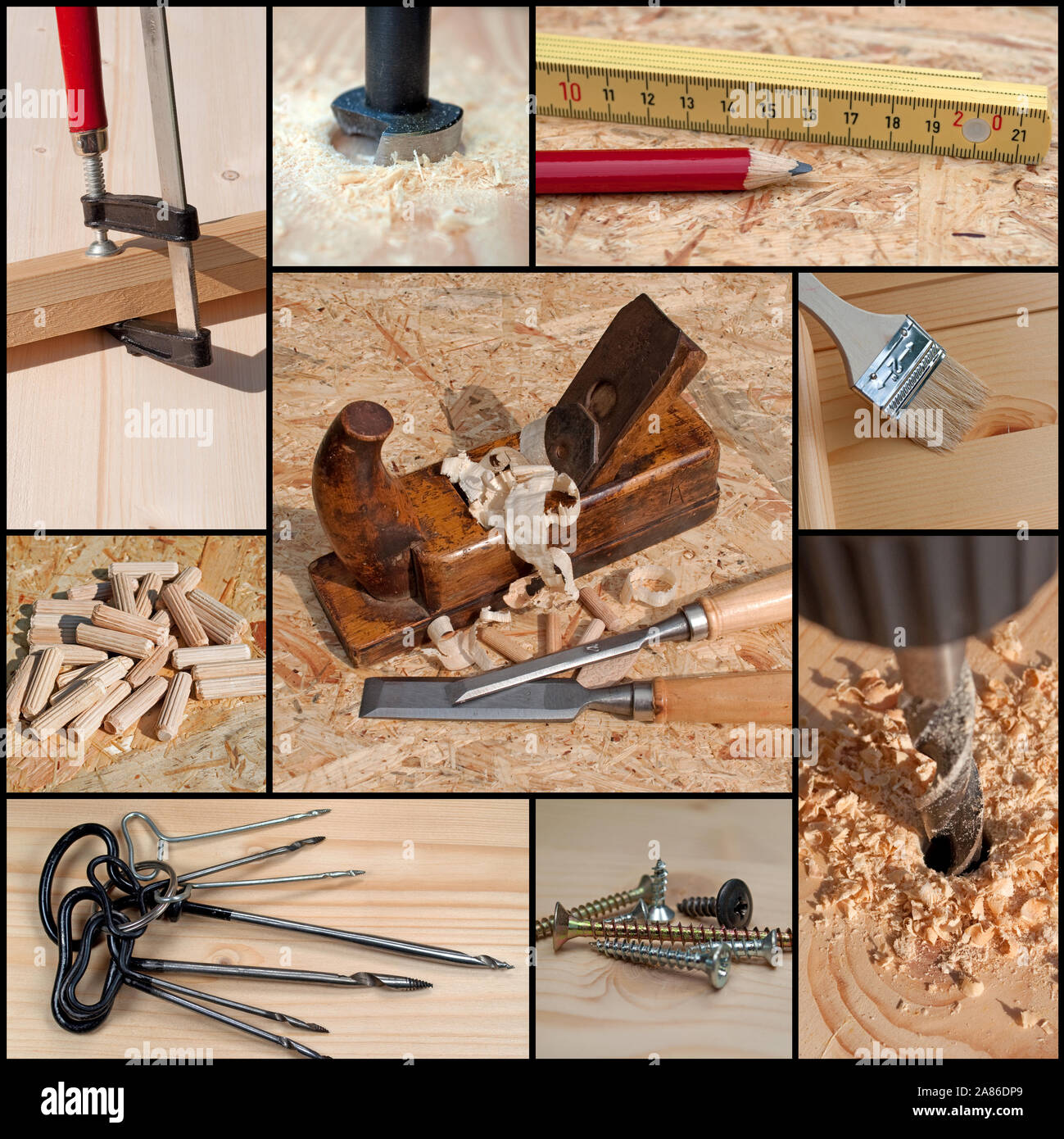 Ustensiles de charpentier Banque de photographies et d’images à haute ...