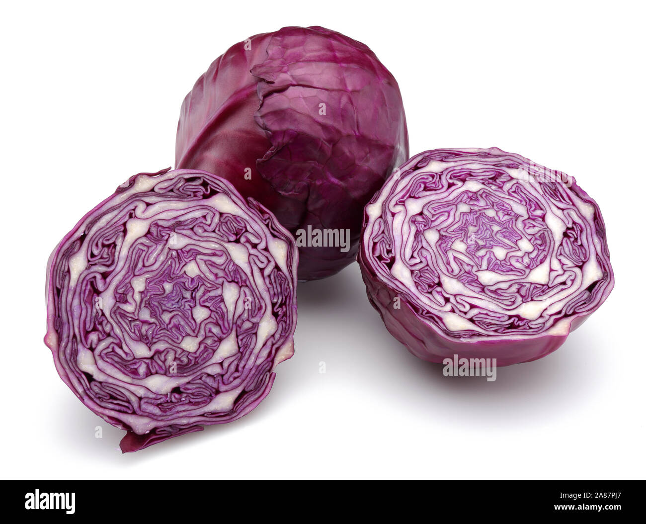 Choux rouges frais Banque de photographies et d’images à haute ...