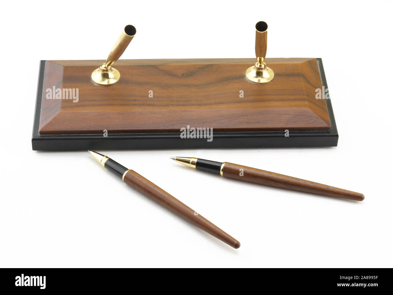 Support pour stylos, stylo dans le support, le concept d'une entreprise ...