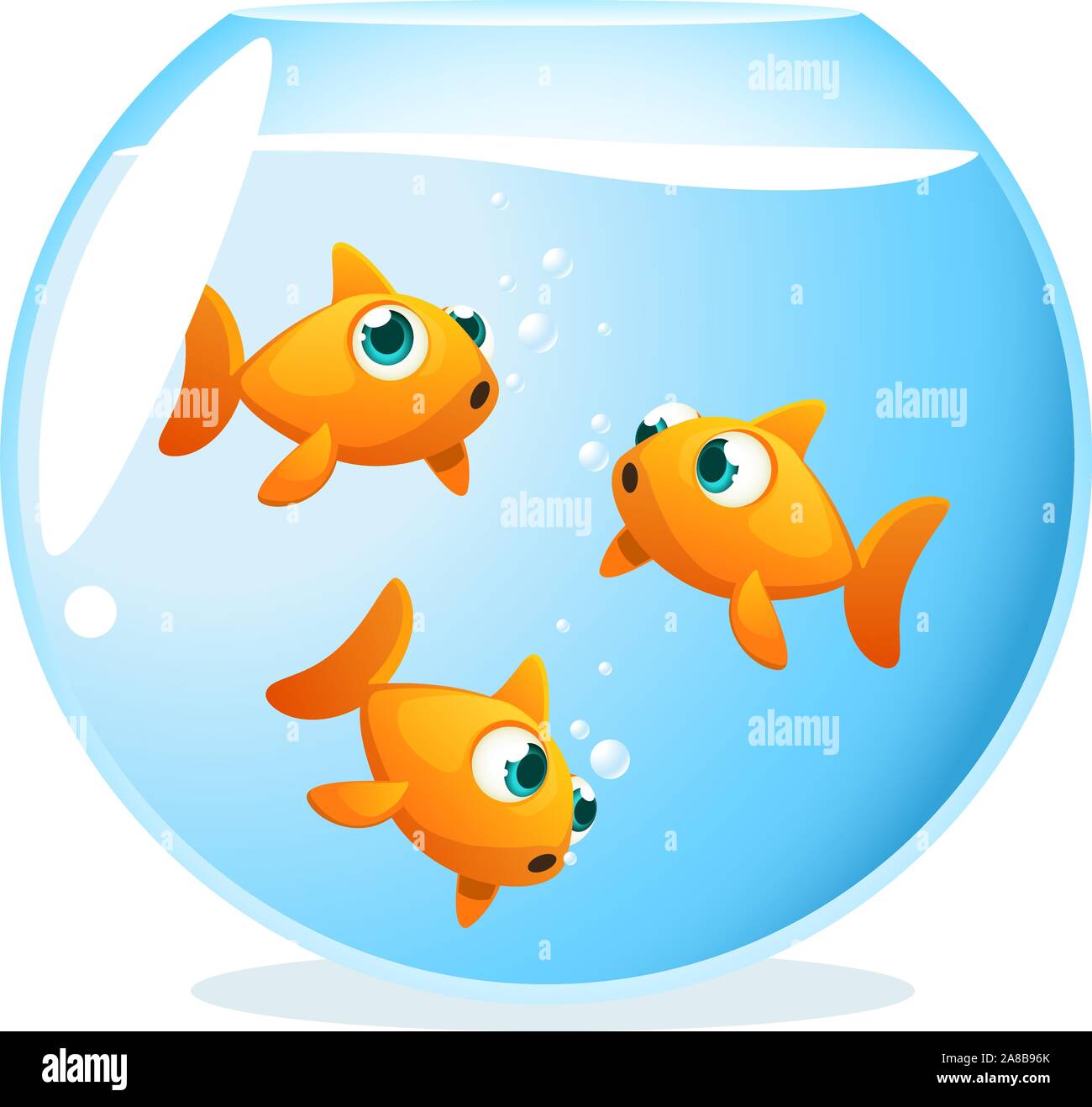 Concepts de poisson rouge Banque d'images vectorielles - Alamy