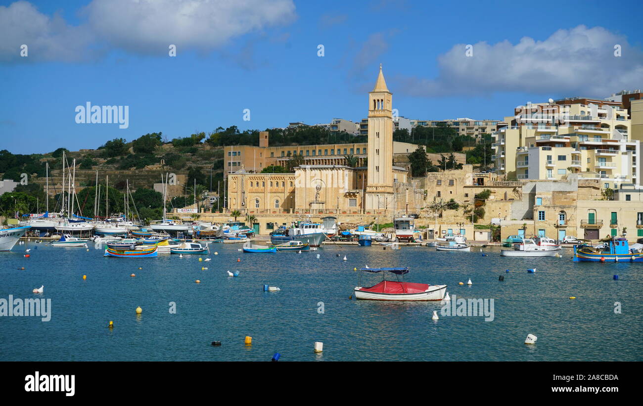 Marsascala marsaskala malta Banque de photographies et d’images à haute ...
