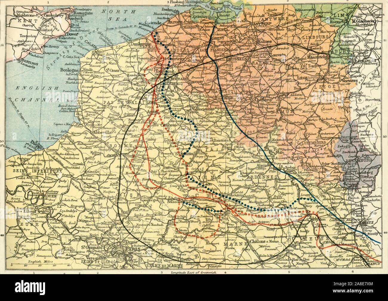 World war 1 the battle of champagne Banque de photographies et d’images ...