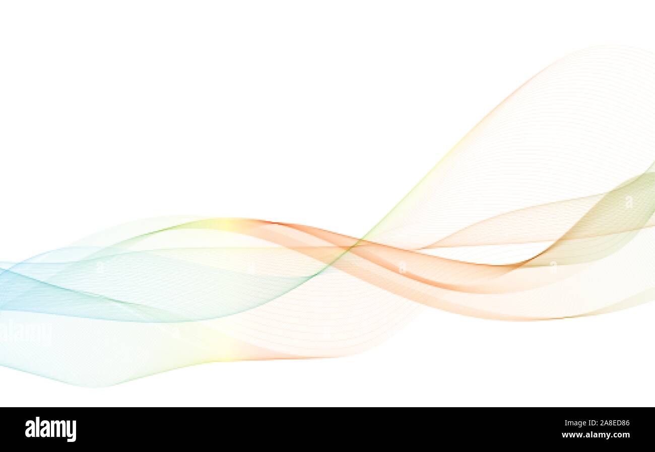 Lignes fluides naturelles Banque d'images détourées - Alamy