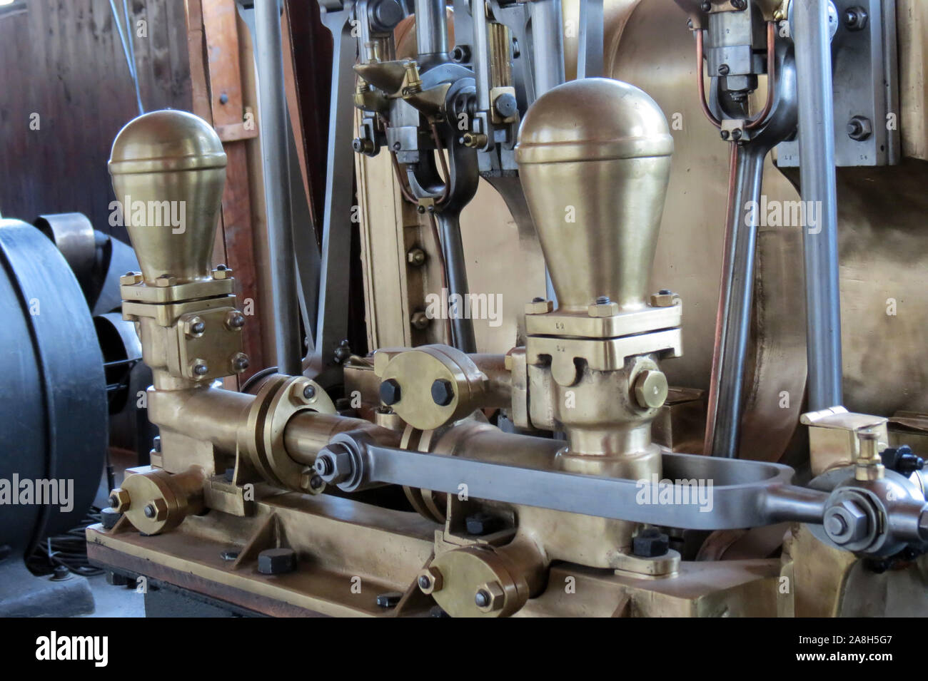 Détails d'une machine Photo Stock - Alamy