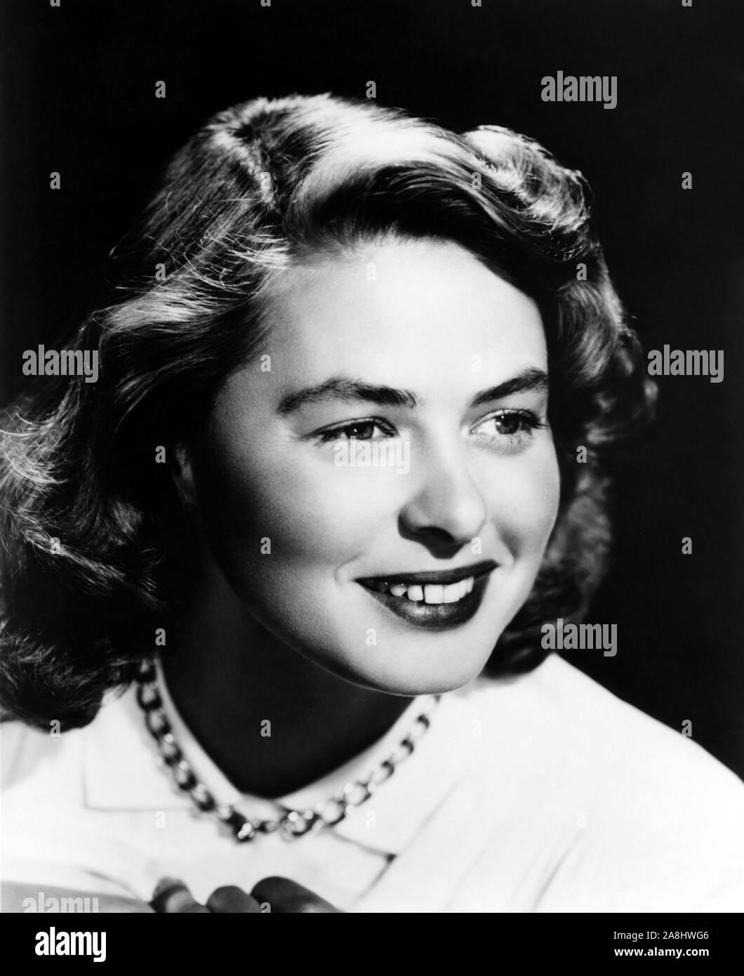L'actrice ingrid bergman Banque d'images noir et blanc - Page 2 - Alamy