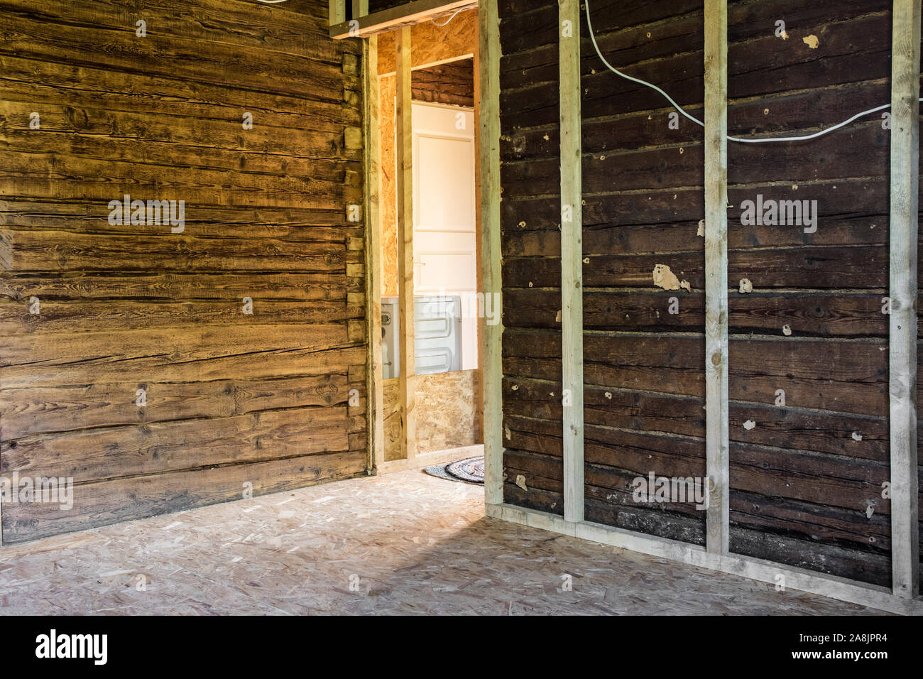 Réparations de maison domestique, travail en cours, enlever les ...