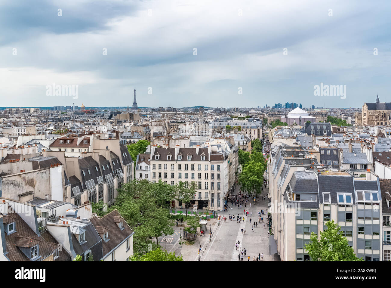 Rue rambuteau Banque de photographies et d’images à haute résolution ...