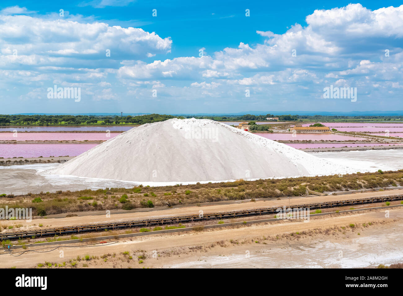 Marais Salants Salins Du Midi Banque d'image et photos - Alamy