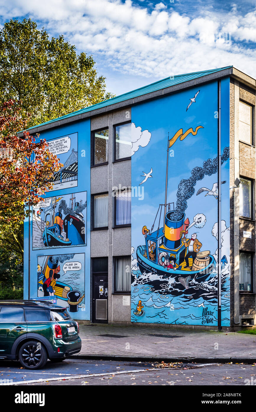 Comic strip mural Banque de photographies et d’images à haute ...