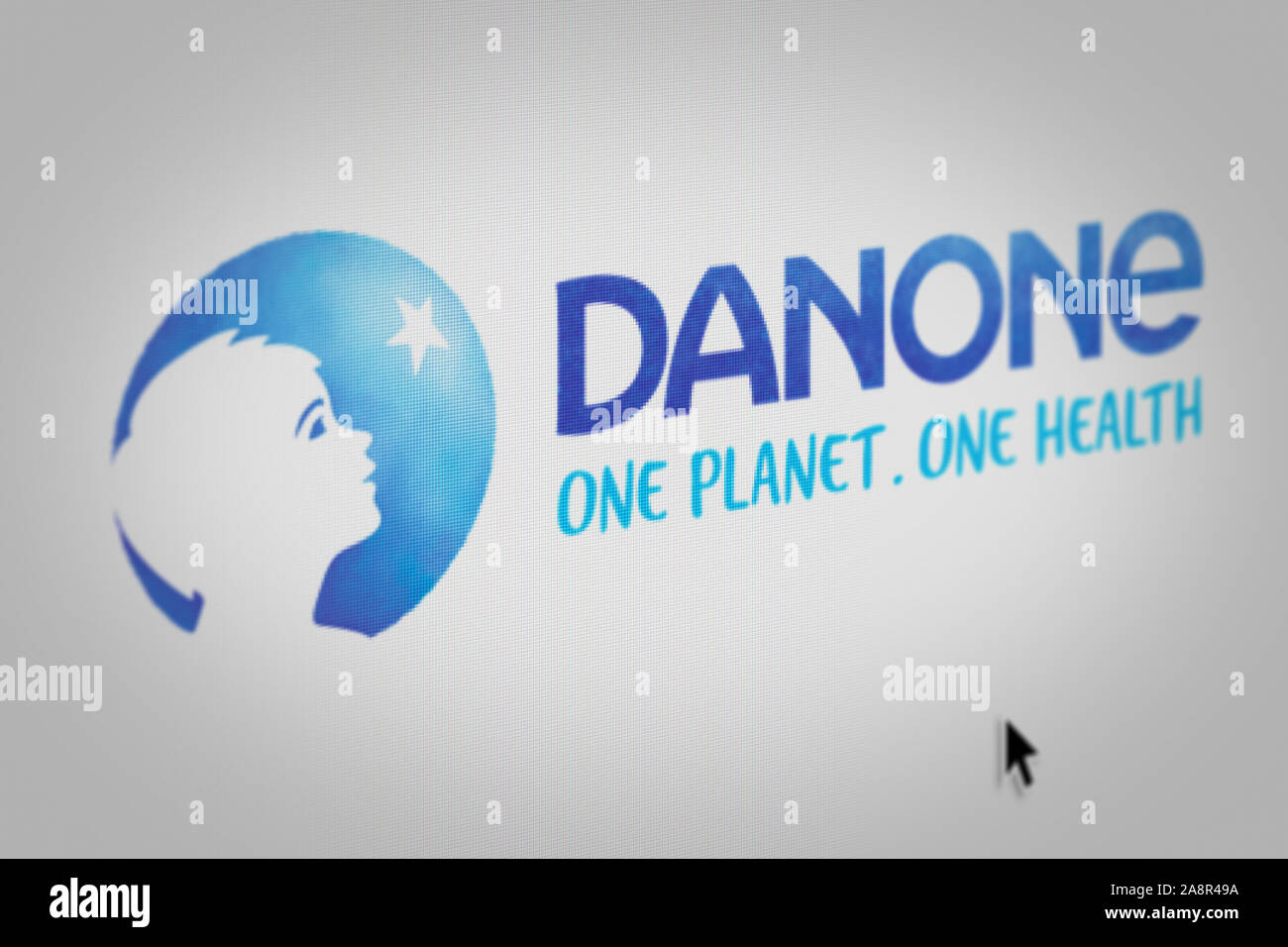 Danone logo Banque de photographies et d’images à haute résolution - Alamy