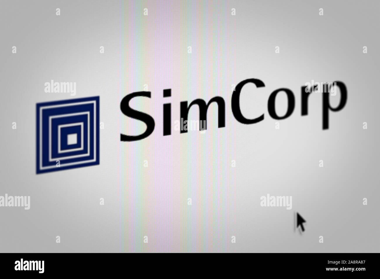 Logo simcorp Banque de photographies et d’images à haute résolution - Alamy