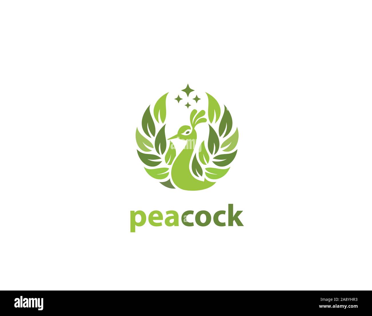 Logo de paon Banque de photographies et d’images à haute résolution - Alamy