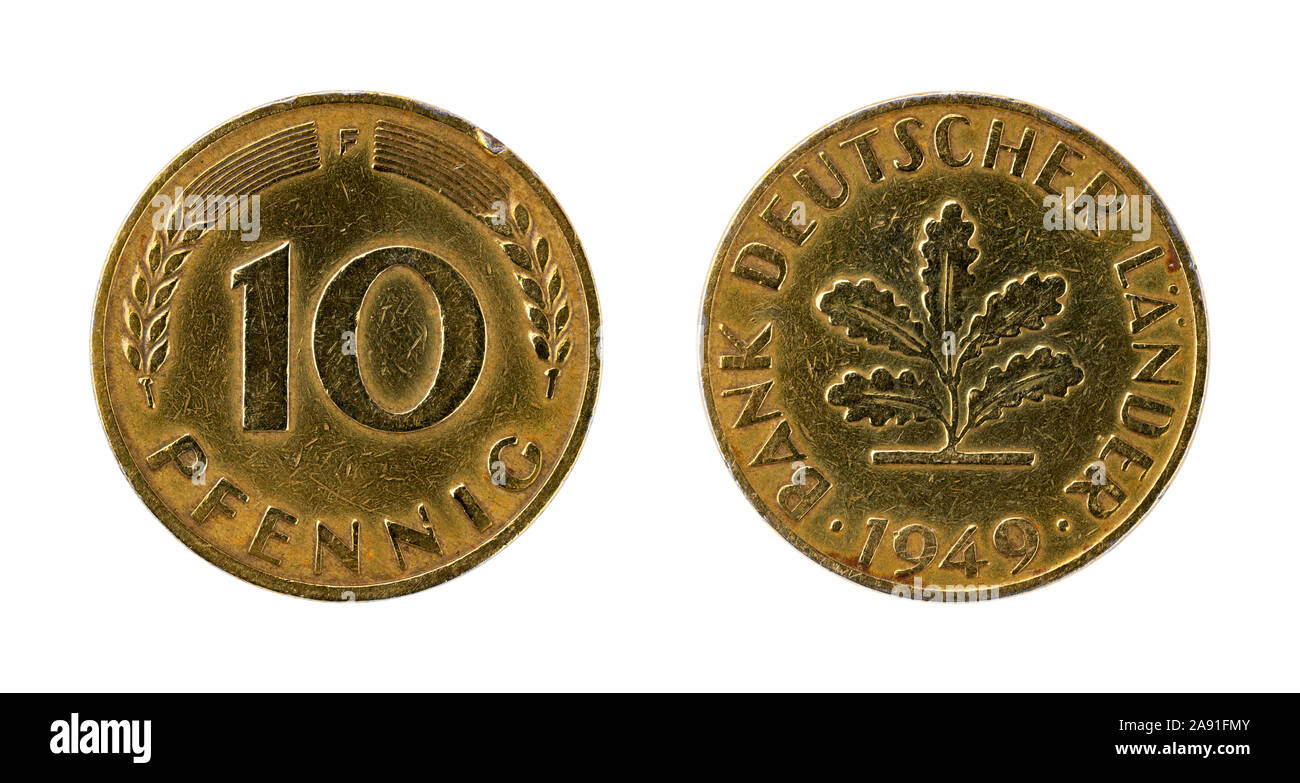 10 pfennig Banque de photographies et d’images à haute résolution - Alamy