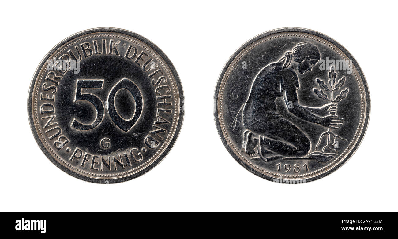50 pfennig Banque de photographies et d’images à haute résolution - Alamy