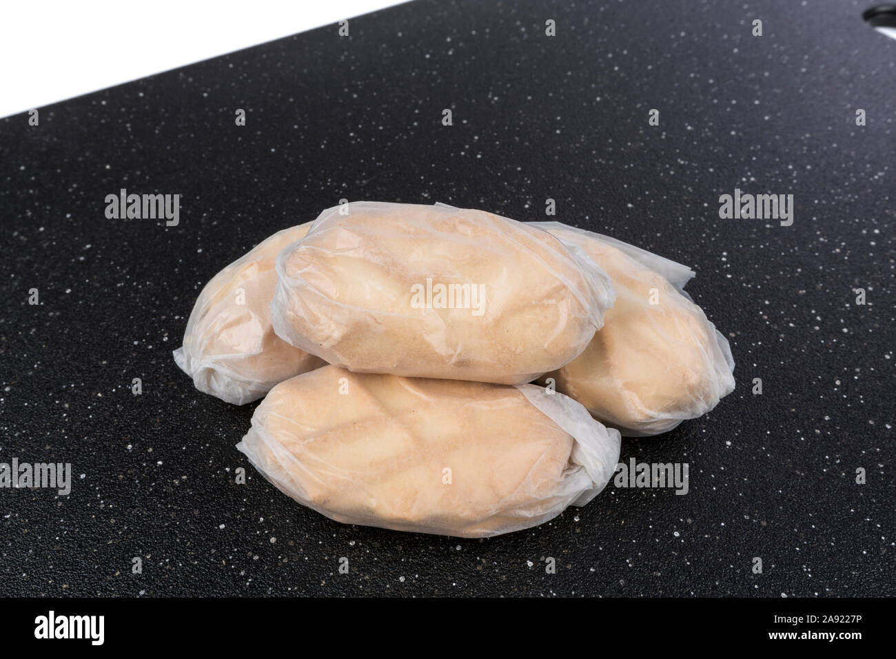 L'arrowroot Araro enveloppé fragile cookies traiter snack traditionnel ...