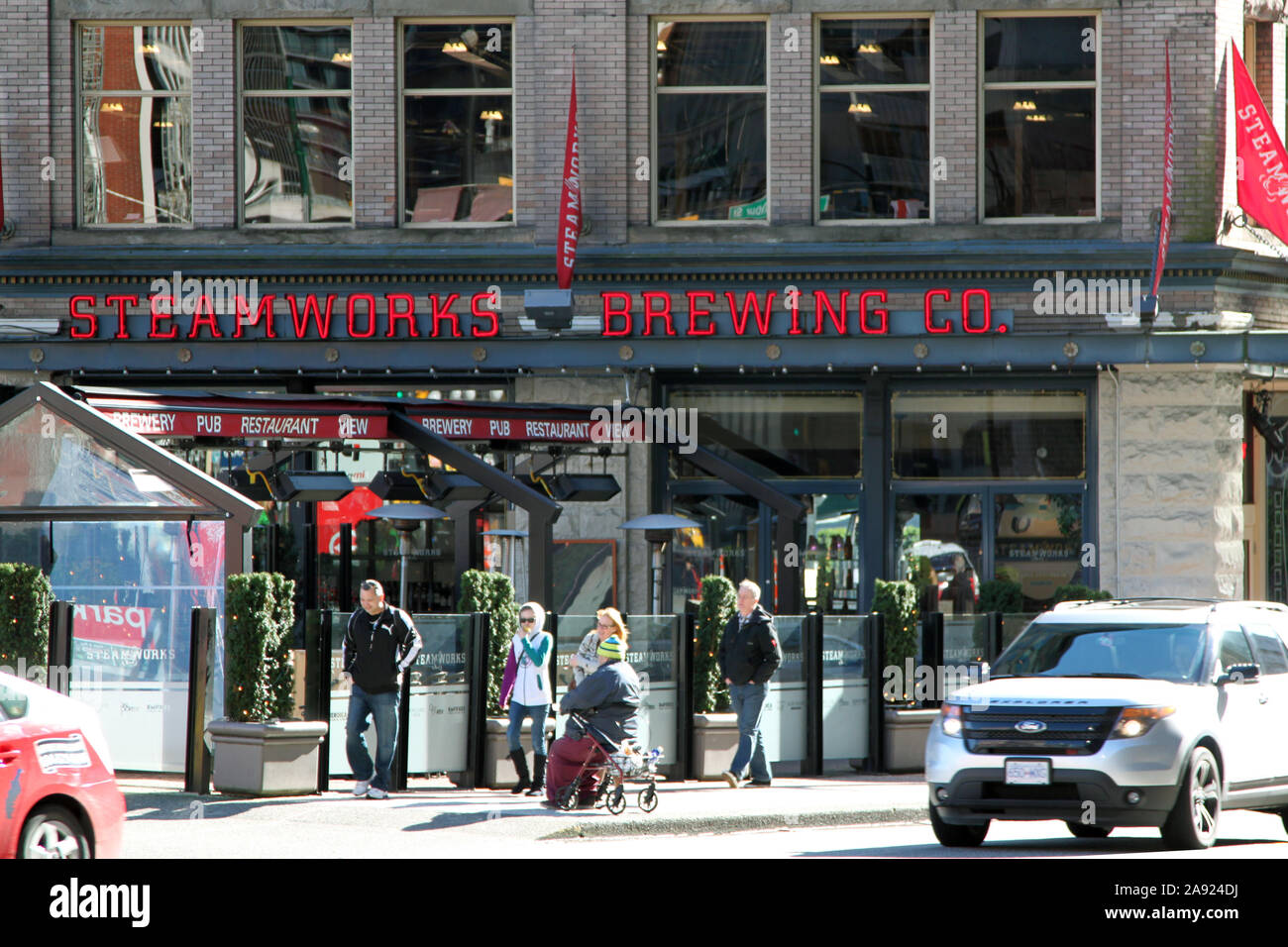 Brasserie de gastown Banque de photographies et d’images à haute ...