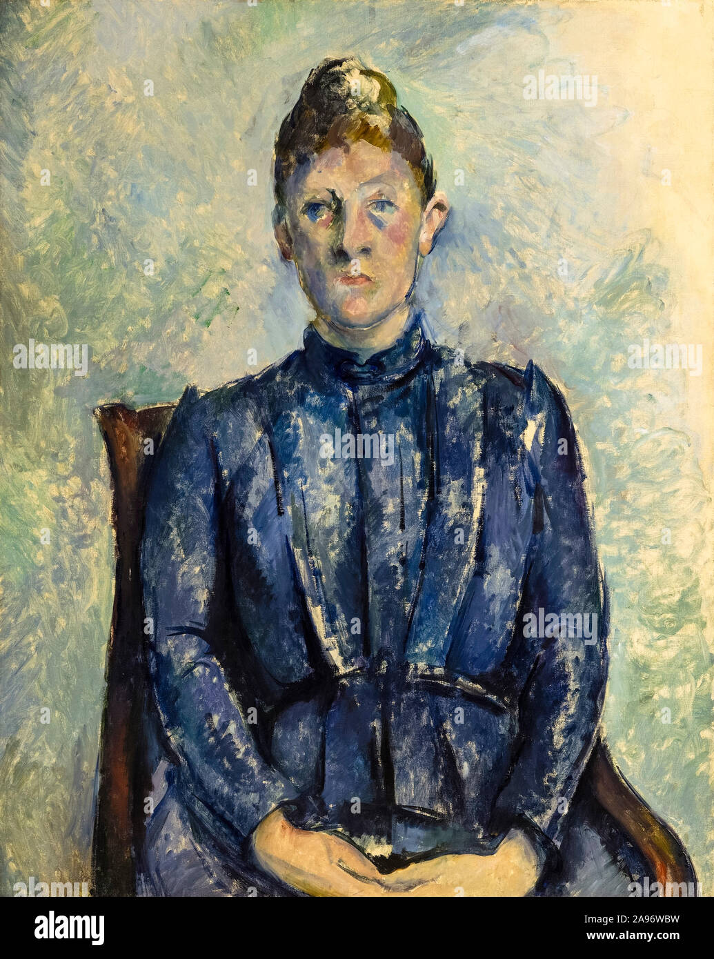 Portrait de madame cezanne Banque de photographies et d’images à haute ...