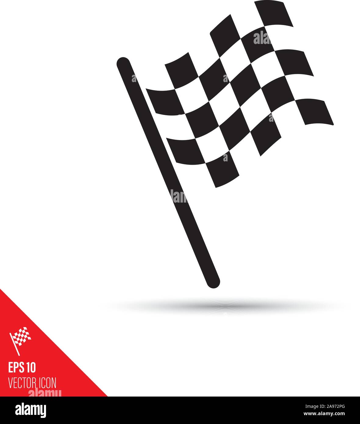 Symbole de finition Banque d'images vectorielles - Alamy