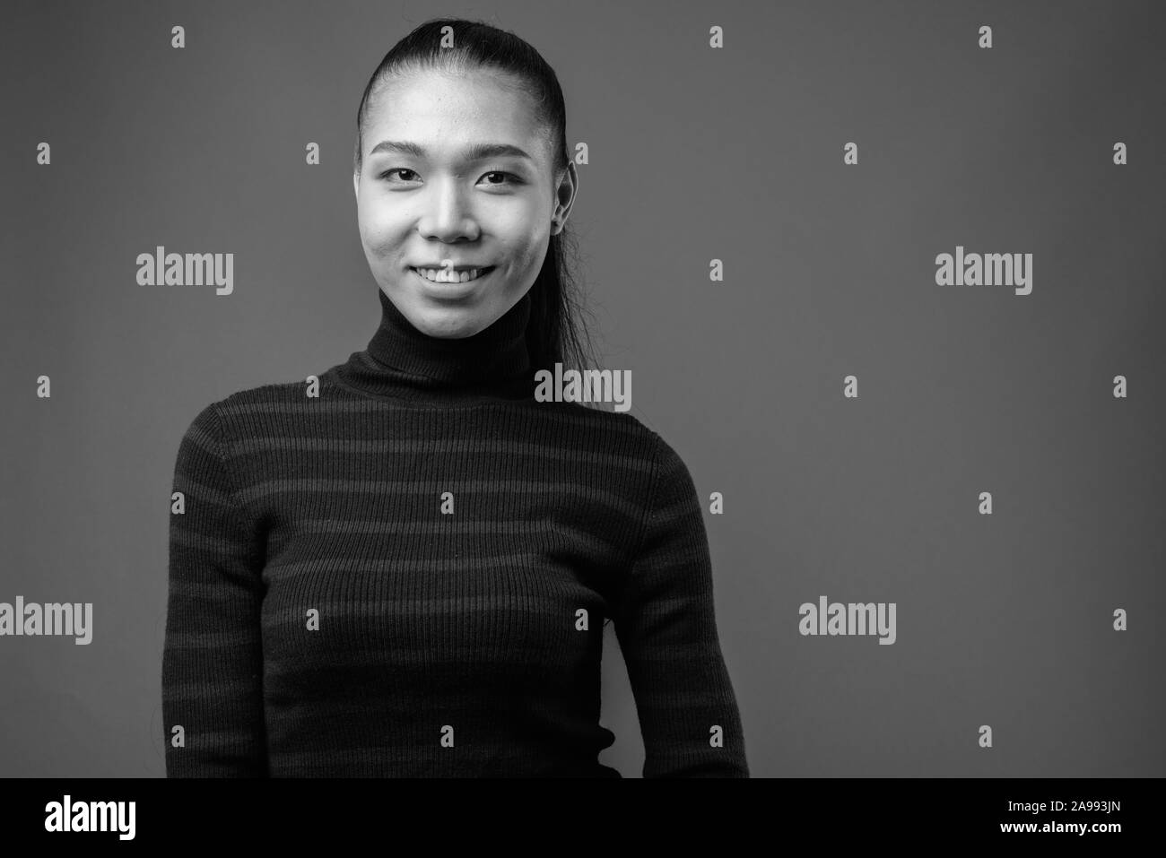 Femme transgenre Banque d'images noir et blanc - Alamy