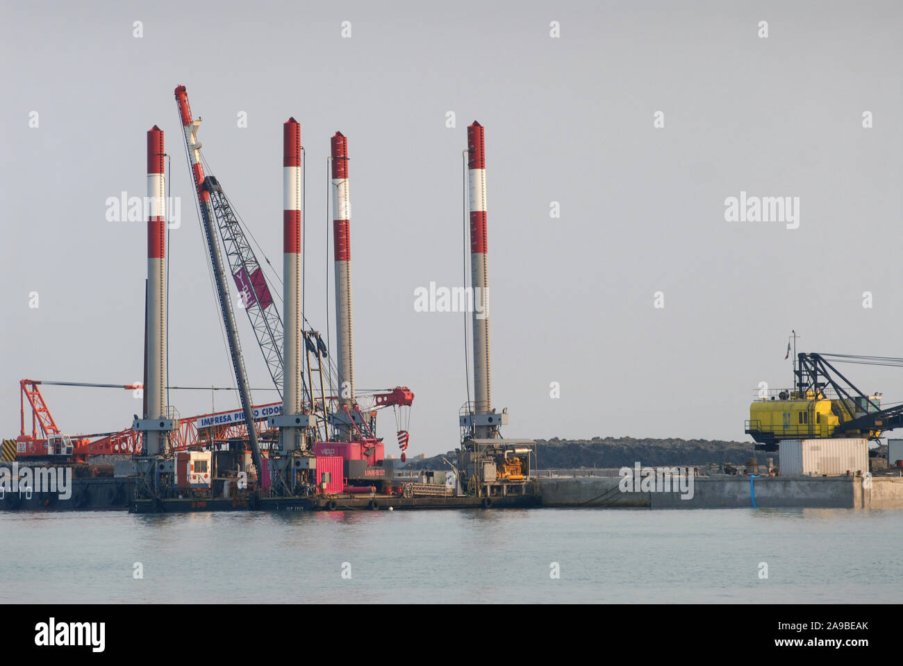 Mose construction site (expérimental), l'électromécanique MOdulum ...