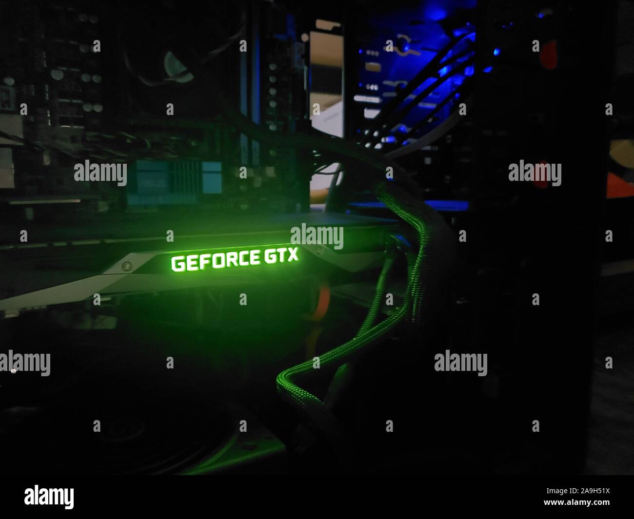 Logo de la technologie gtx Banque de photographies et d’images à haute ...