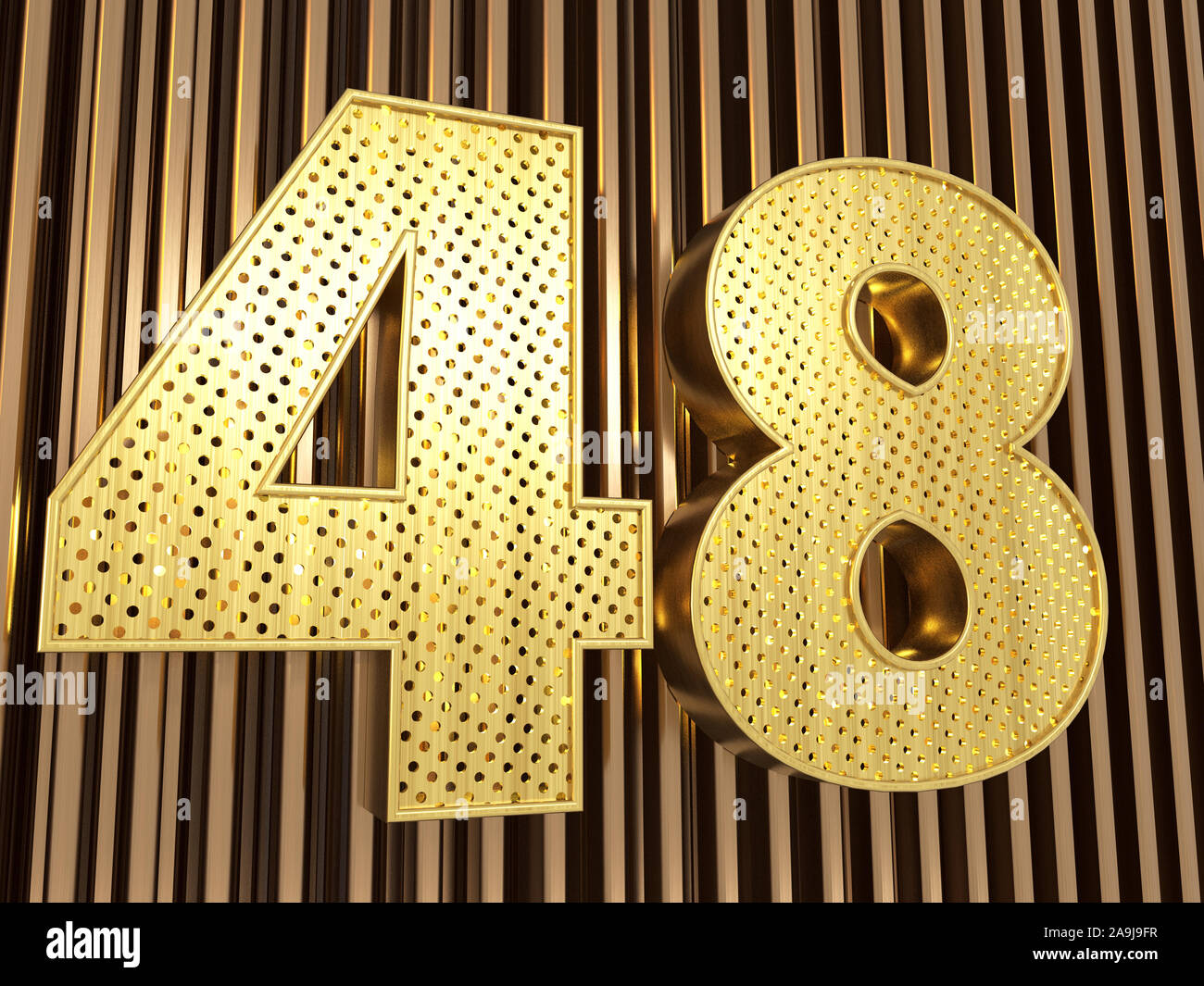 Number forty eight Banque de photographies et d’images à haute ...