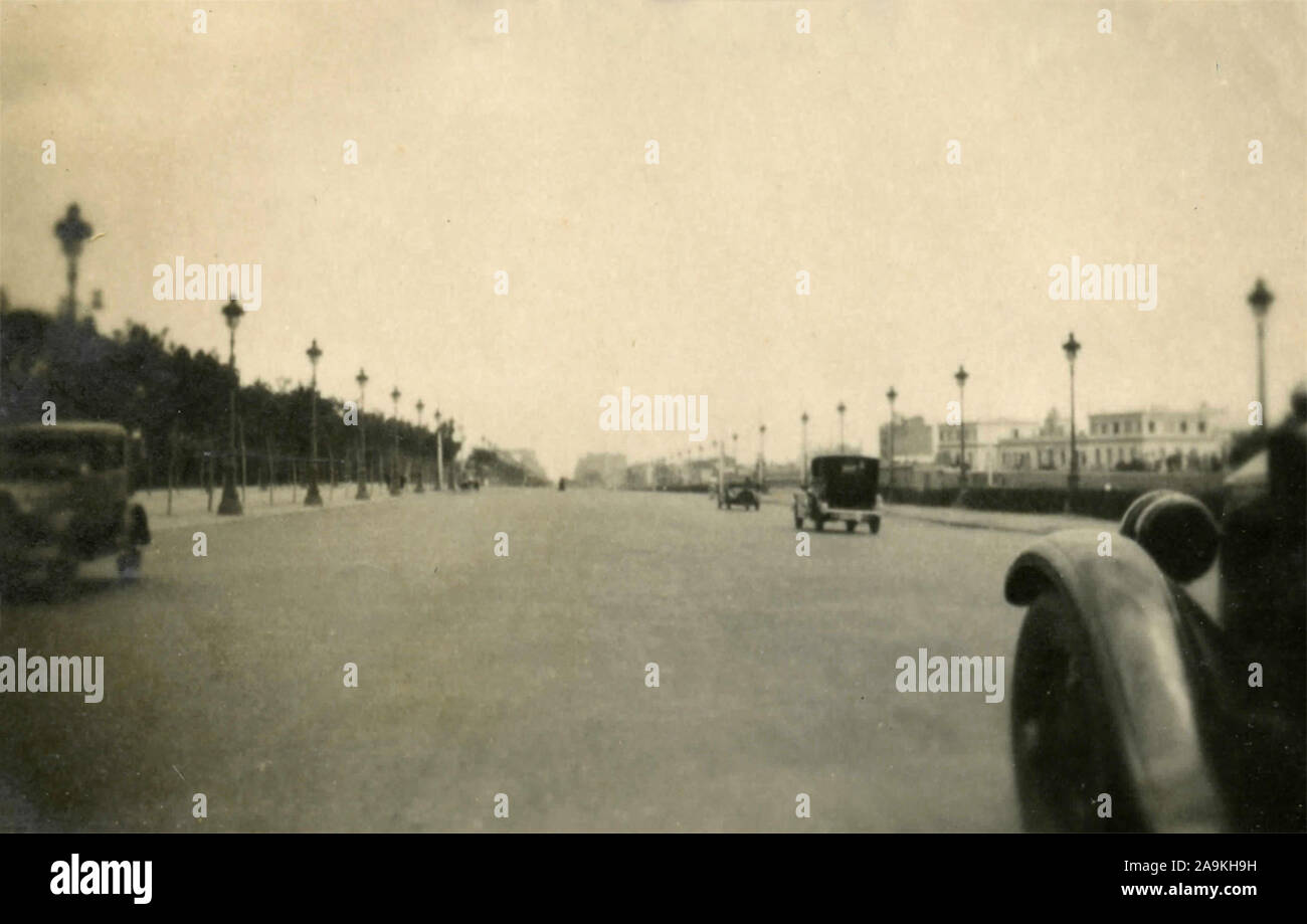 Barcelona street 1930s Banque de photographies et d’images à haute résolution - Alamy