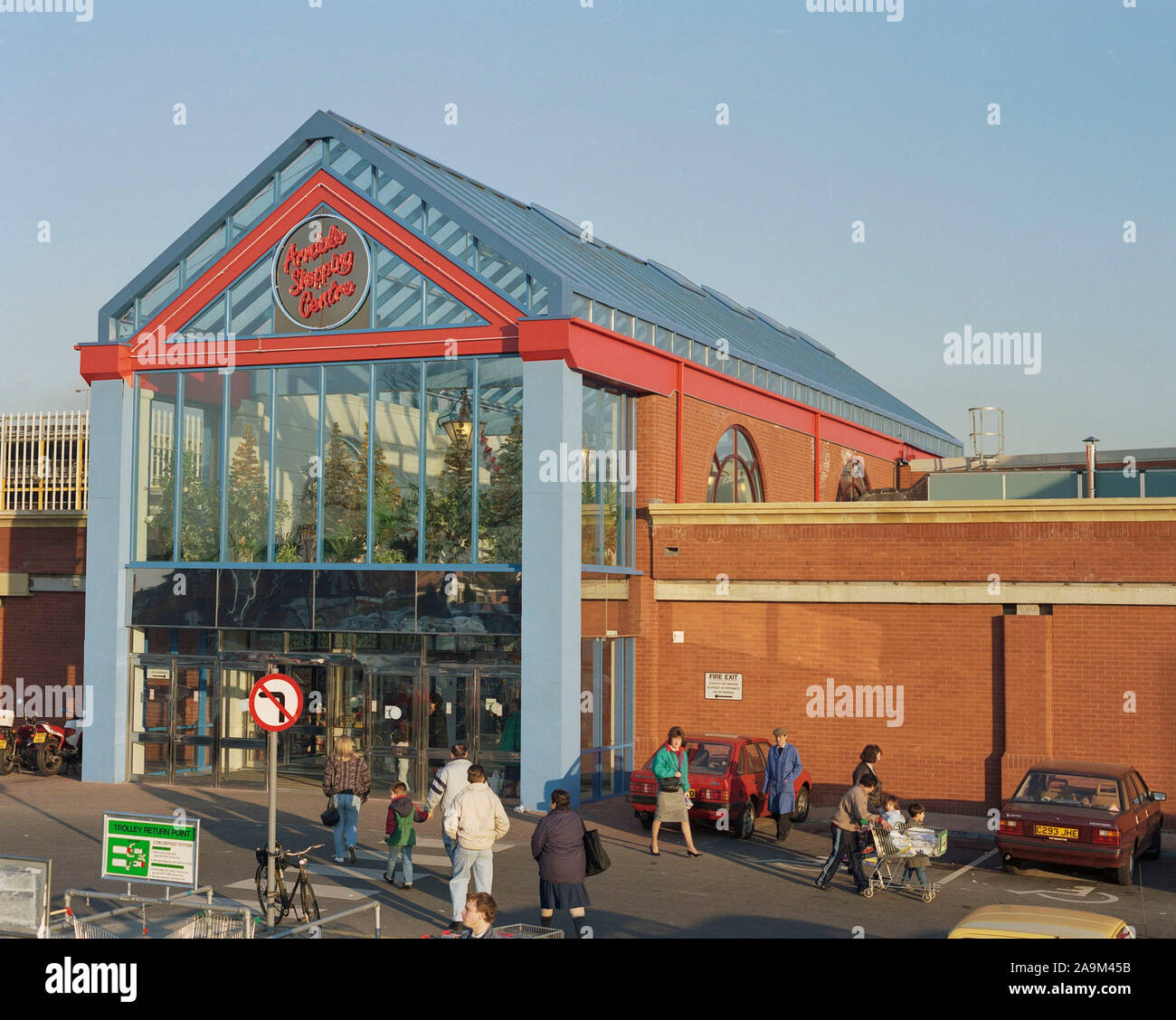 1989 centre commercial du district de stretford Banque de photographies ...