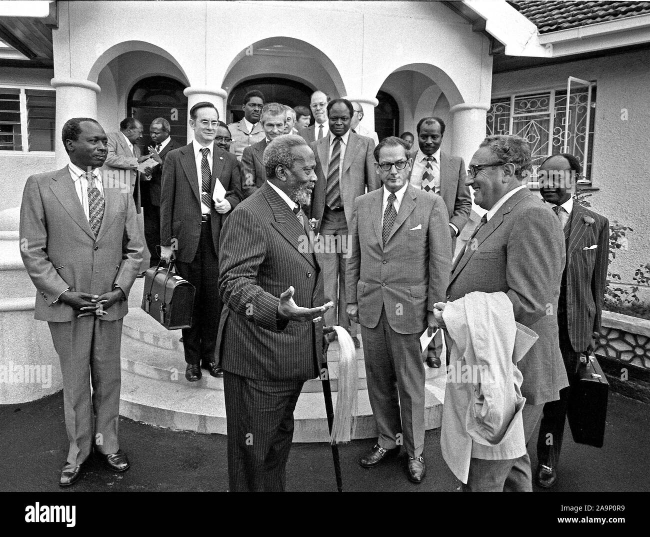 African dignitaries Banque d'images noir et blanc - Alamy