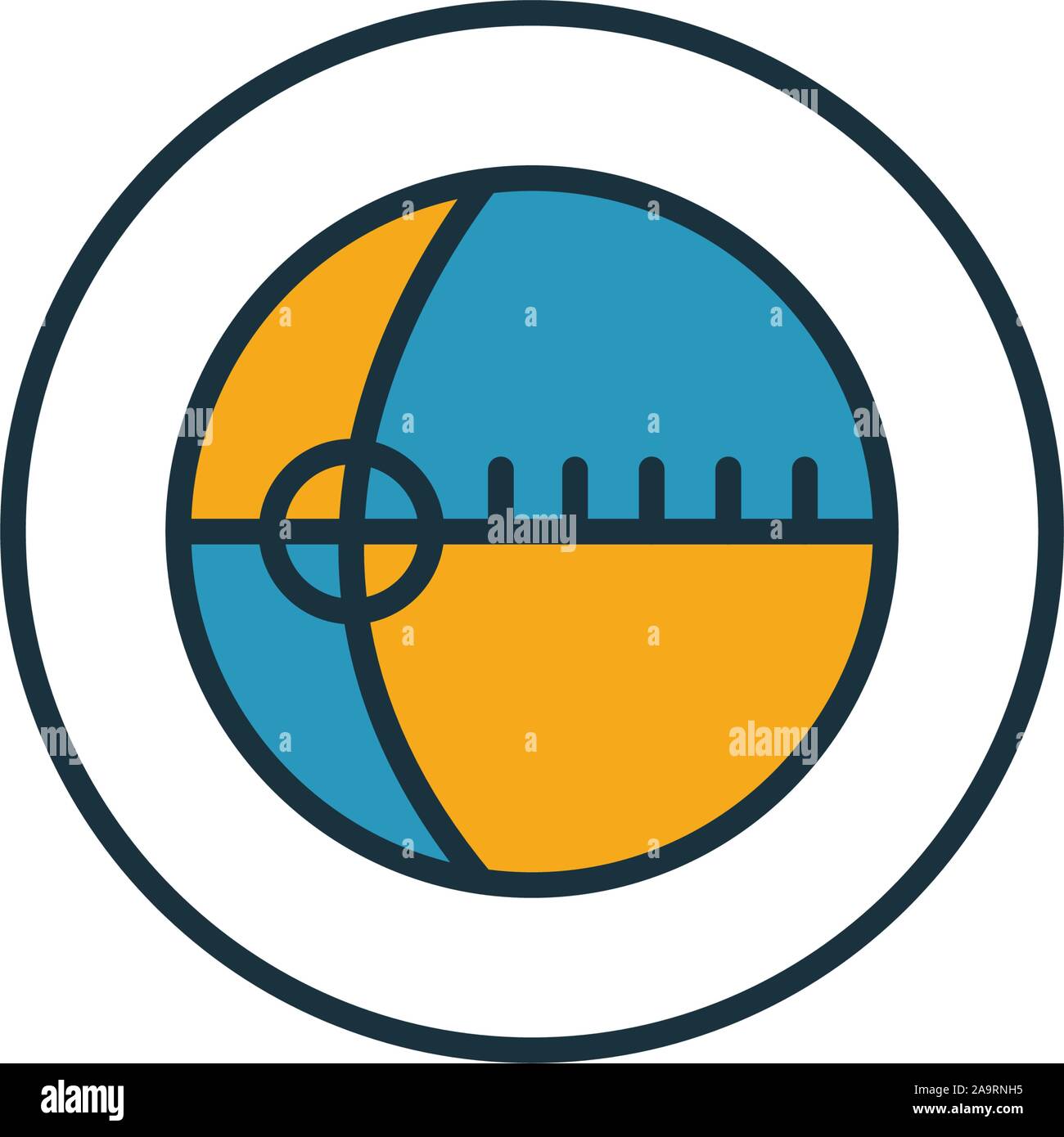 Gyroscope logo Banque d'images vectorielles - Alamy