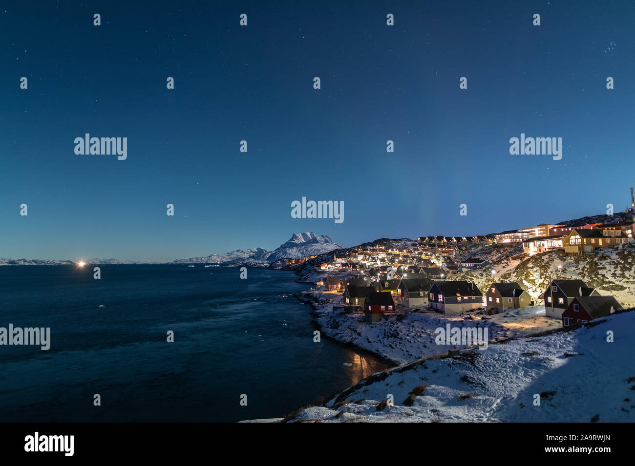 Nuuk Capitale Du Groenland Banque d'image et photos - Alamy
