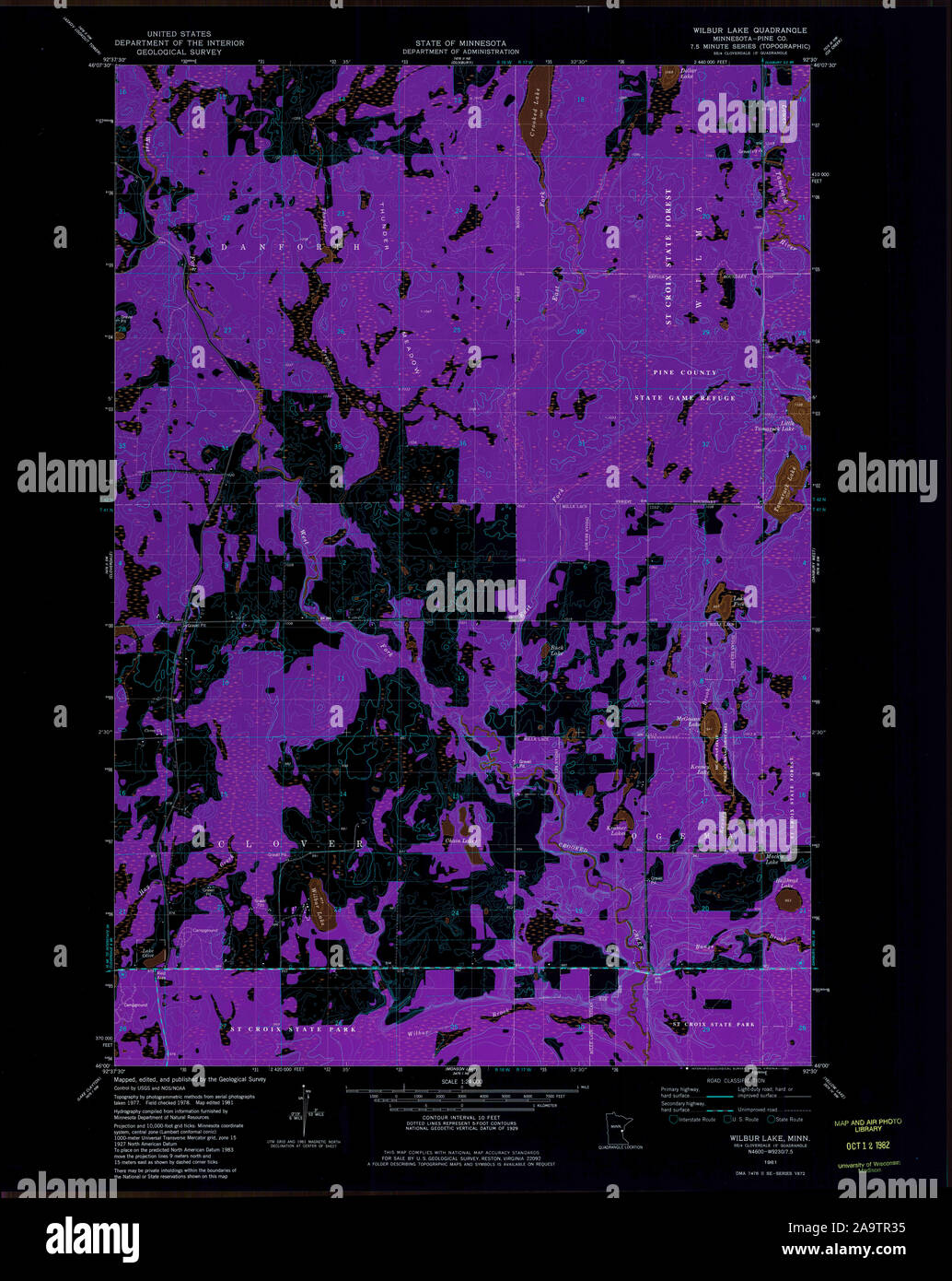 Carte de wilbur Banque de photographies et d’images à haute résolution ...