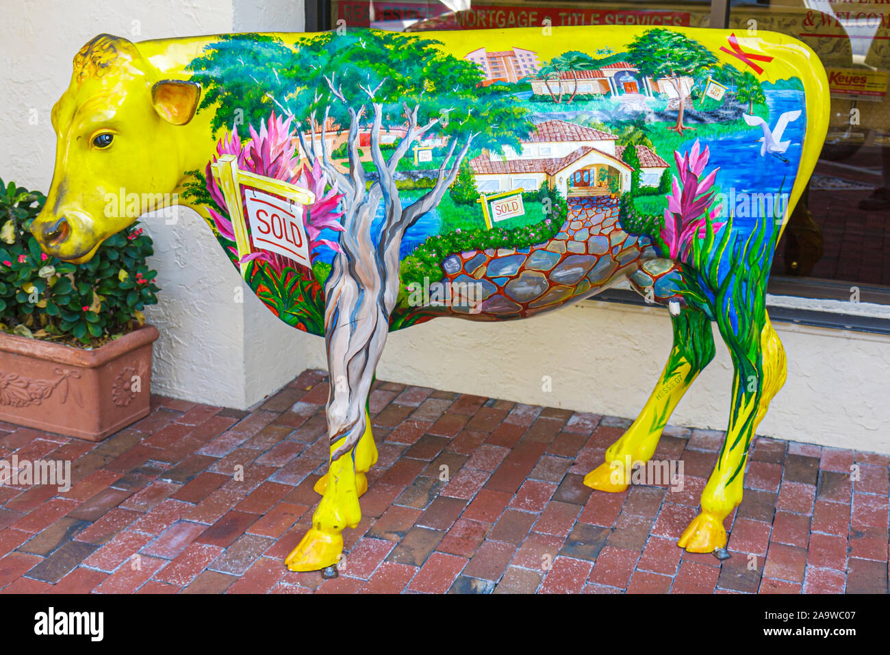 Statue de vache Banque de photographies et d’images à haute résolution - Alamy