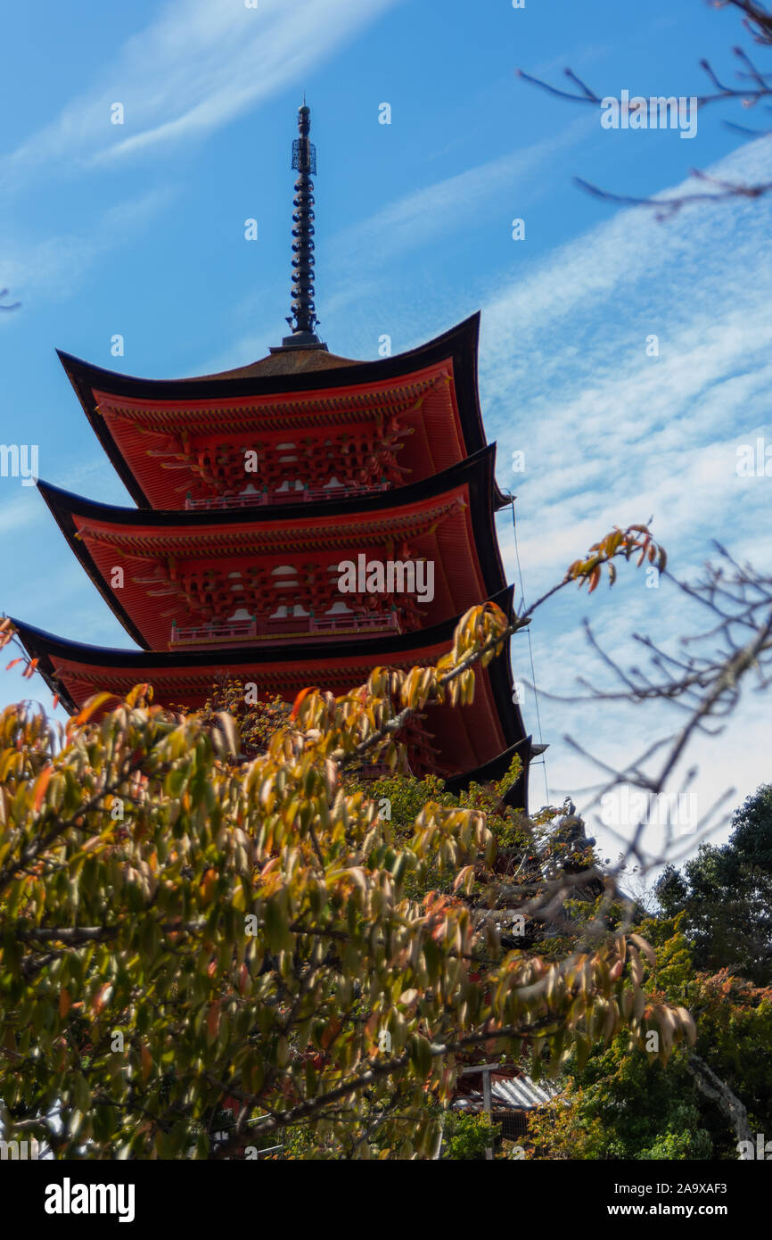 Japanese pagoda japan miyajima Banque de photographies et d’images à ...