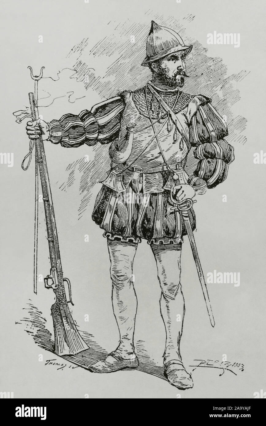 Arquebusier 17ème Banque de photographies et d’images à haute ...