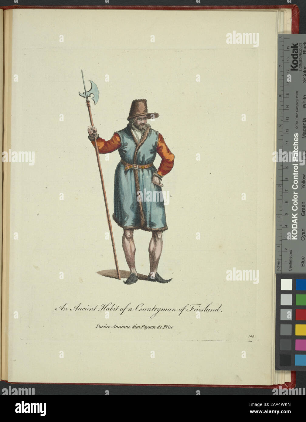 Une vieille habitude d'un compatriote de la Frise. Parûre ancienne d'un ...
