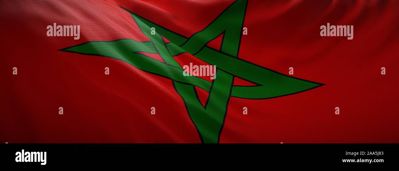 Drapeau officiel du maroc Banque de photographies et d’images à haute ...