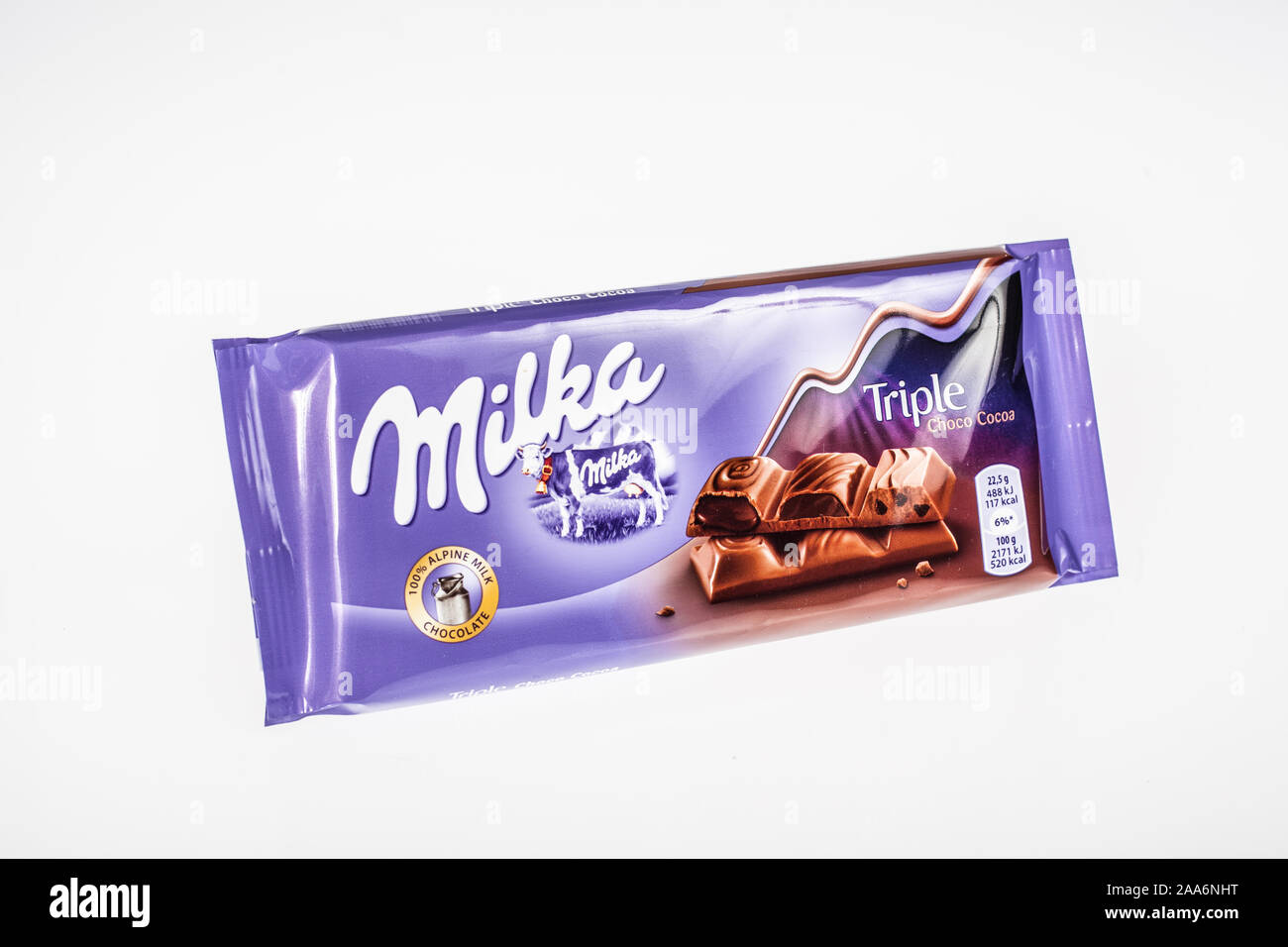 Milka mondelez alpenmilch Banque de photographies et d’images à haute ...
