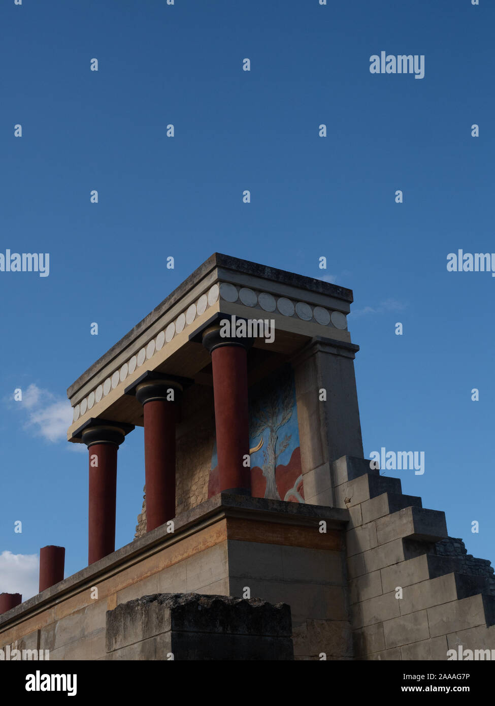 Palace of the minoans Banque de photographies et d’images à haute ...