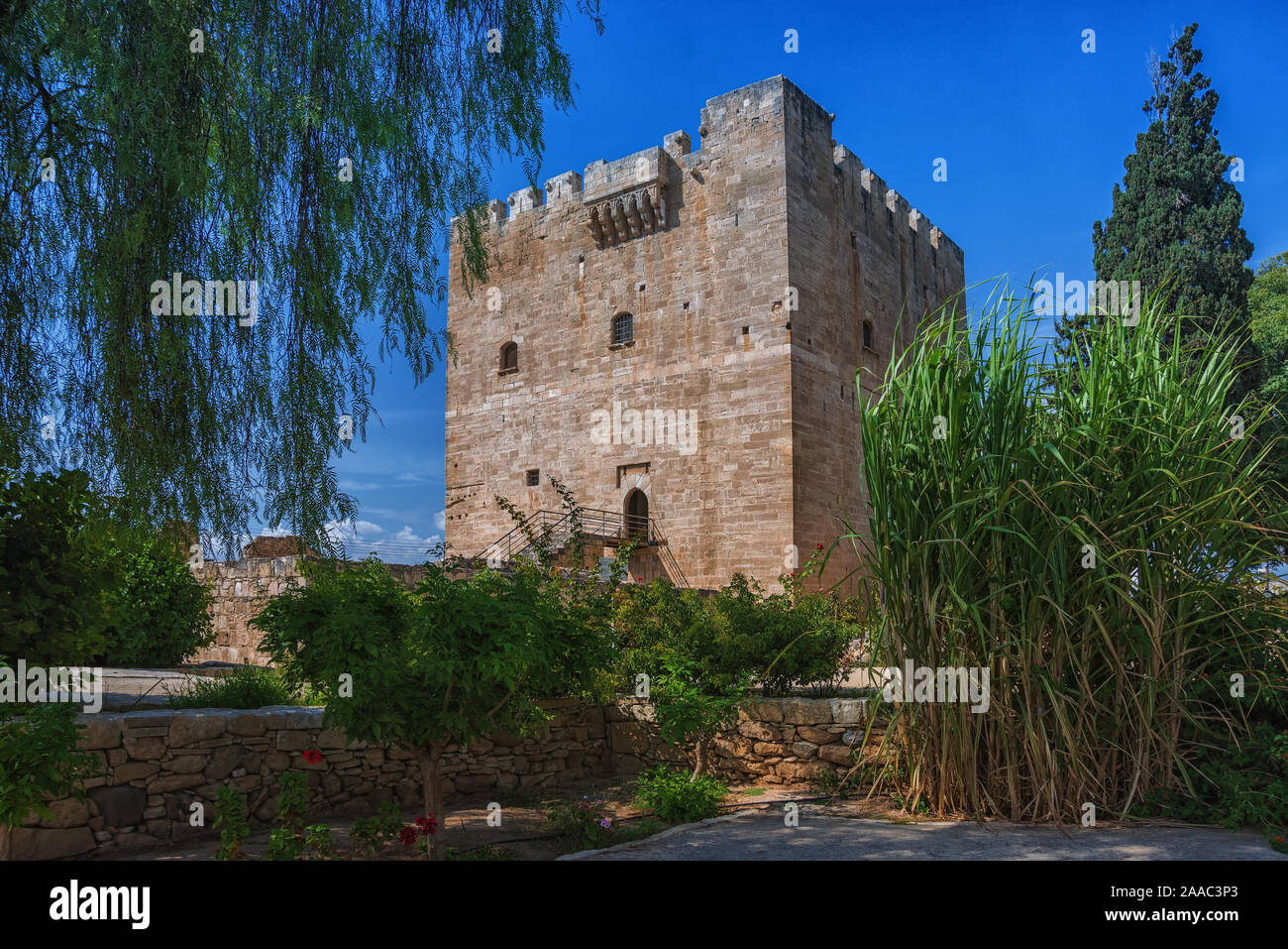 Château de colosse,un important fort de Chypre médiévale,bel exemple d ...