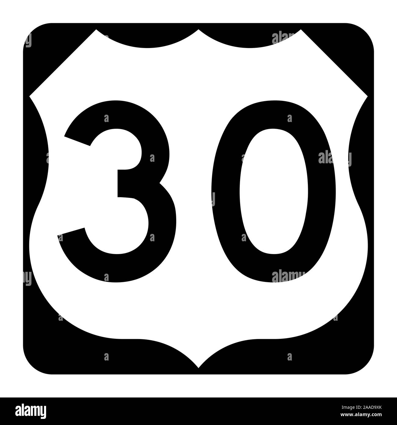 Panneau de signalisation historique en bordure de route Banque d'images ...