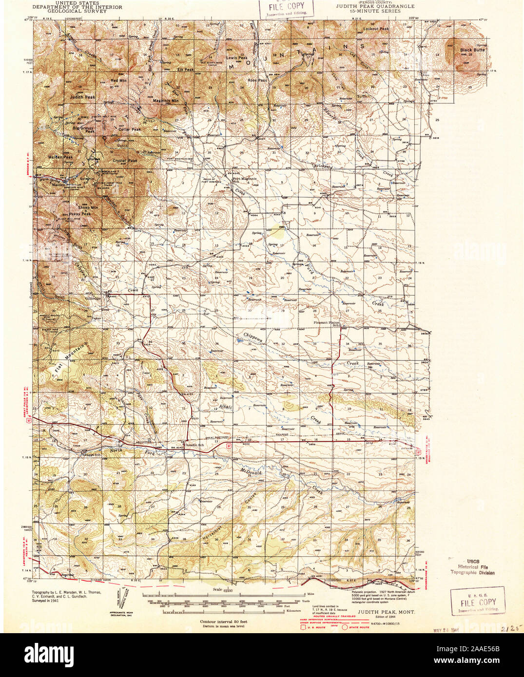 Judith peak Banque de photographies et d’images à haute résolution - Alamy