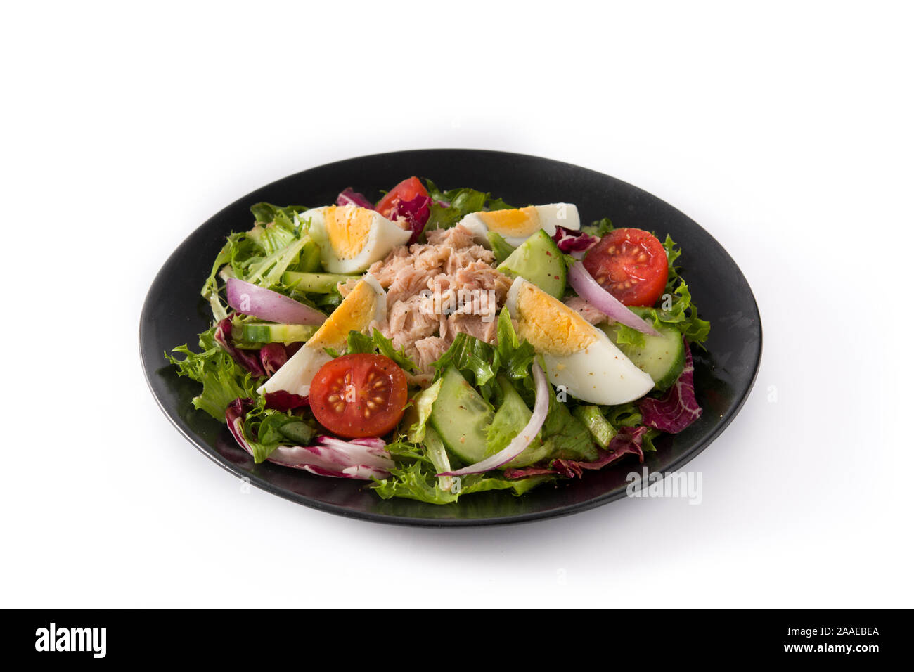 Salade au thon Banque d'images détourées - Alamy