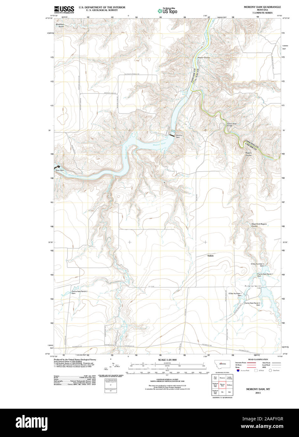 Barrage de morony Banque de photographies et d’images à haute ...