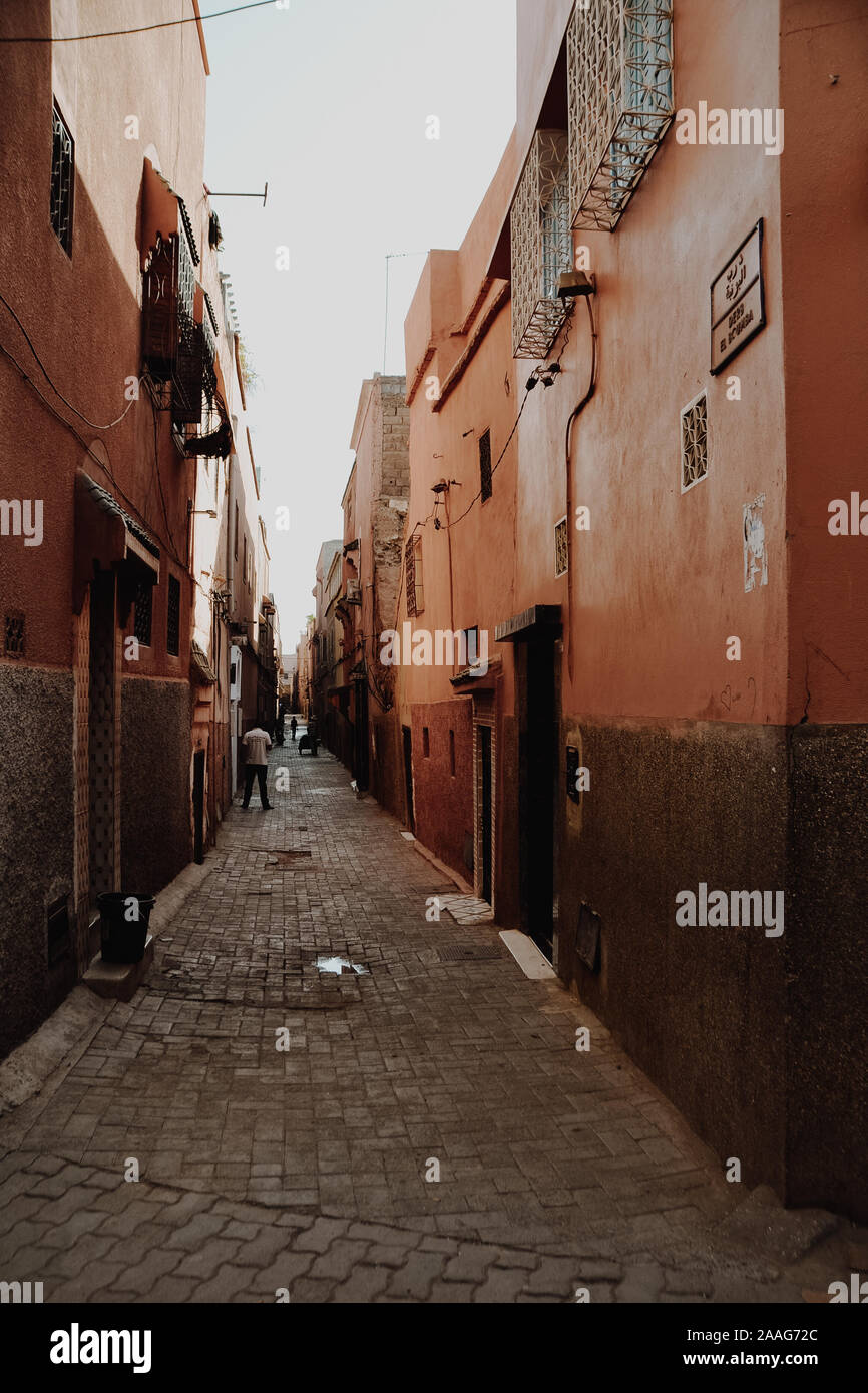 La ruelle de marrakech Banque de photographies et d’images à haute ...
